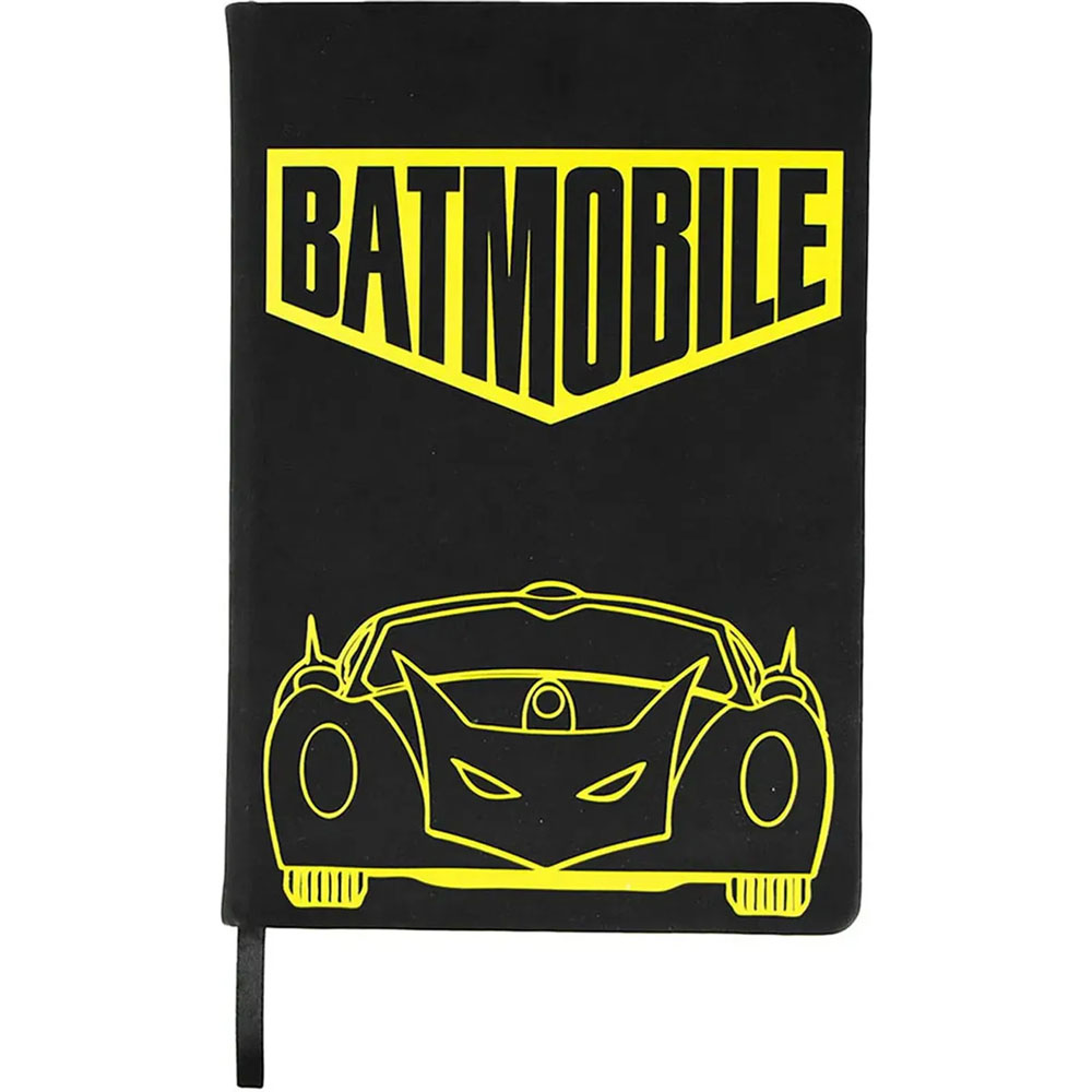 Libreta Geek Batimovil Con Poster Y Stickers | Lumen