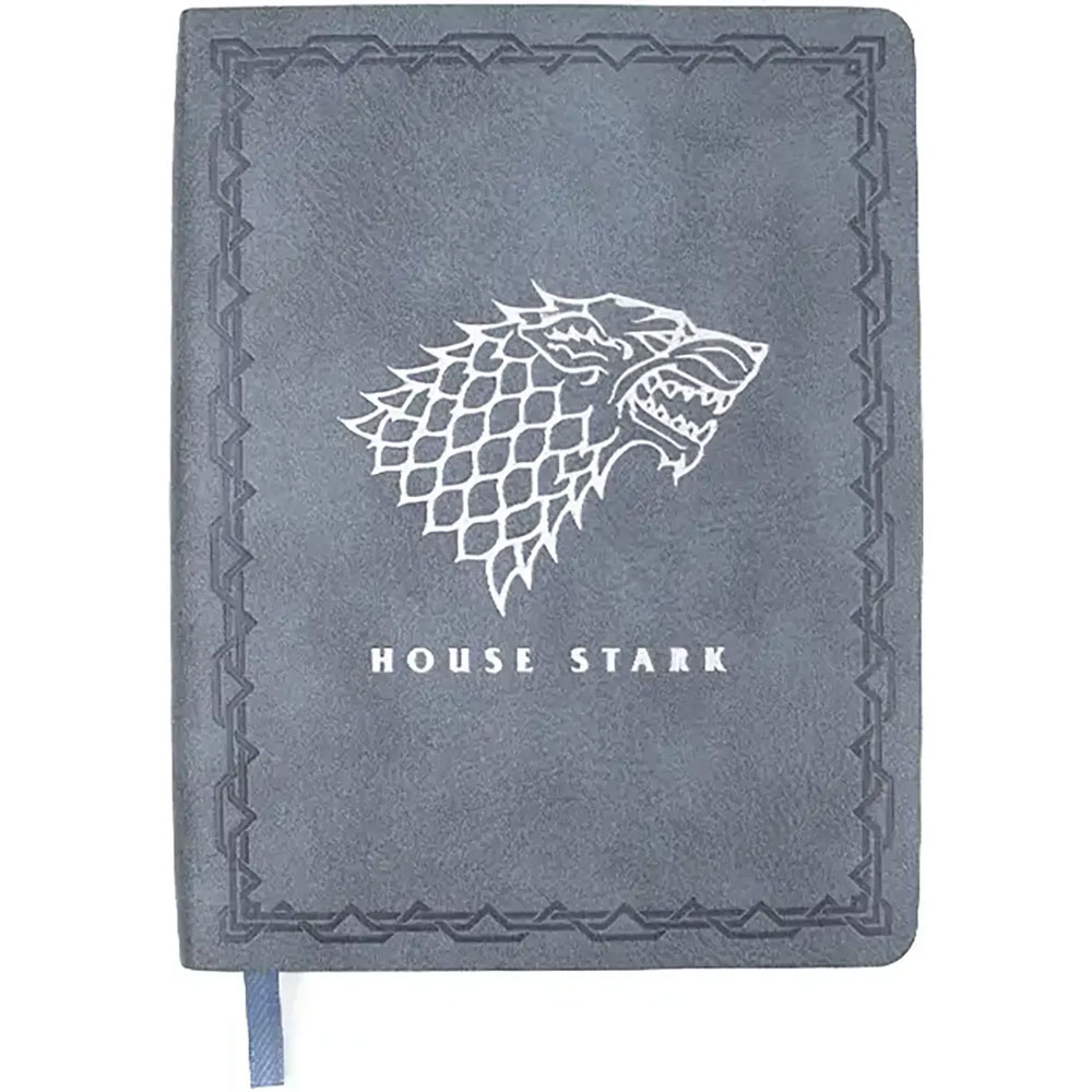 Libreta Geek House Stark Con Poster Y Stickers | Lumen