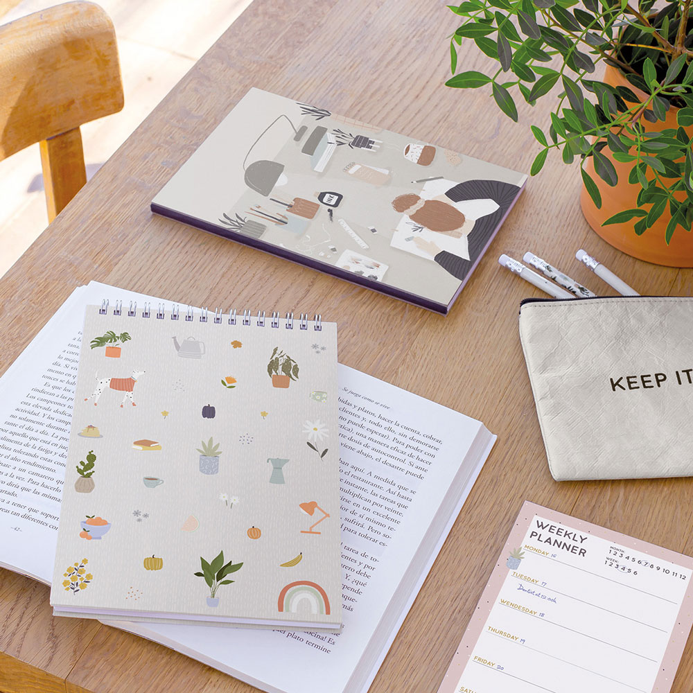 Libreta Miquelrius A5 encolado horizontal nordic