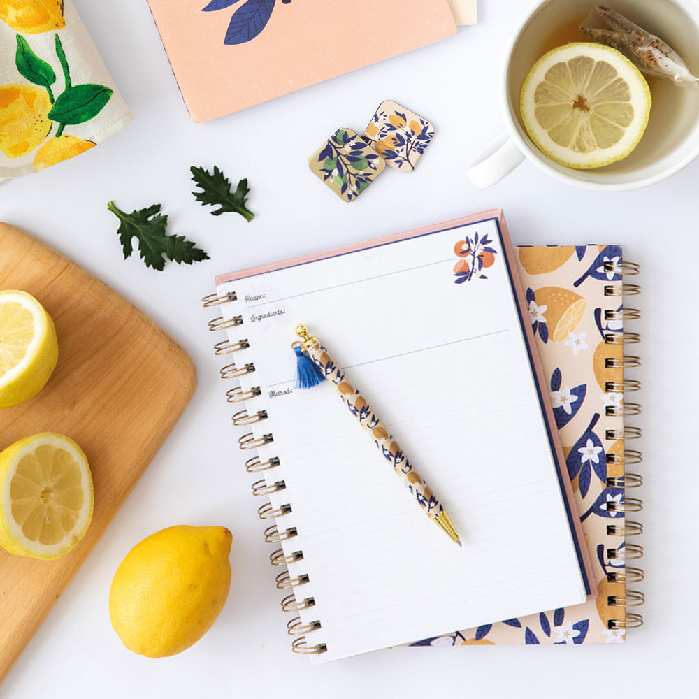 Libreta Miquelrius A5 limon fruits puntos