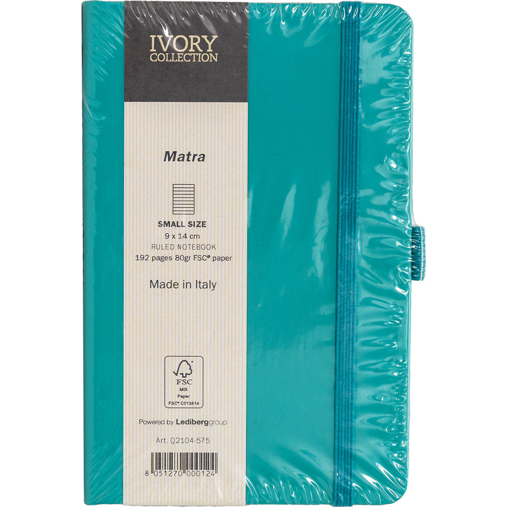 Libreta Regalo Castelli 9x14cm Matra Green
