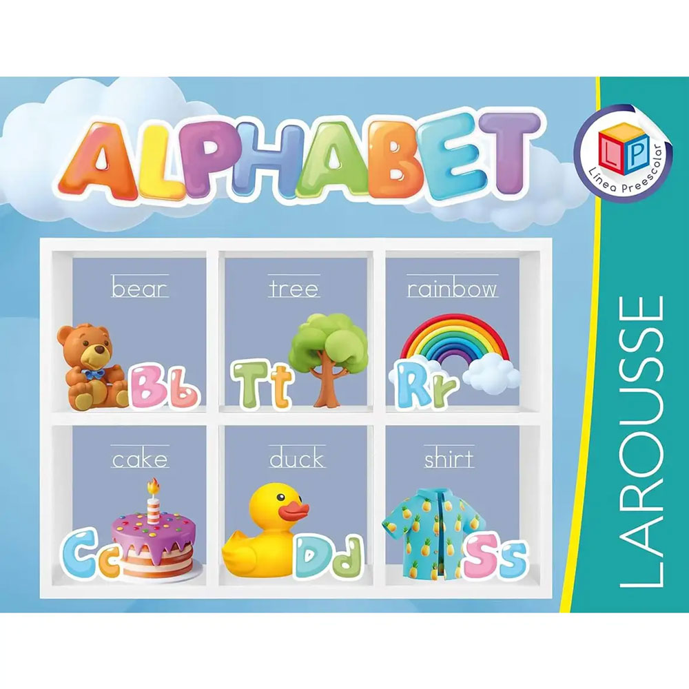 Libro Educativo para Aprender el Alfabeto en Inglés | Papelería Lumen