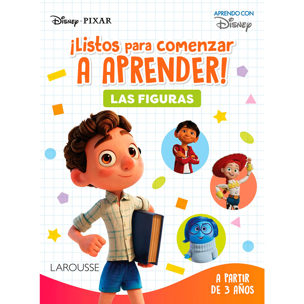 Libro Educativo de Figuras Listos para Aprender | Papelería Lumen