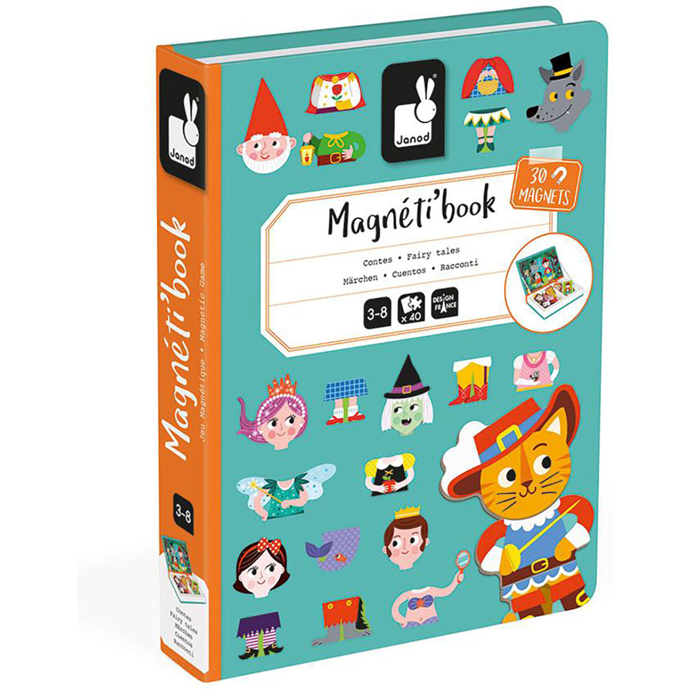Libro Magnetico Cuentos 30 Imanes Janod J02588 | Lumen