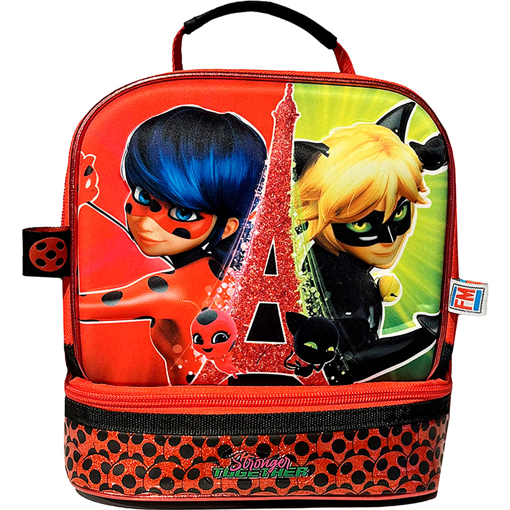 Lonchera Escolar Lady Bug Fotorama Rojo