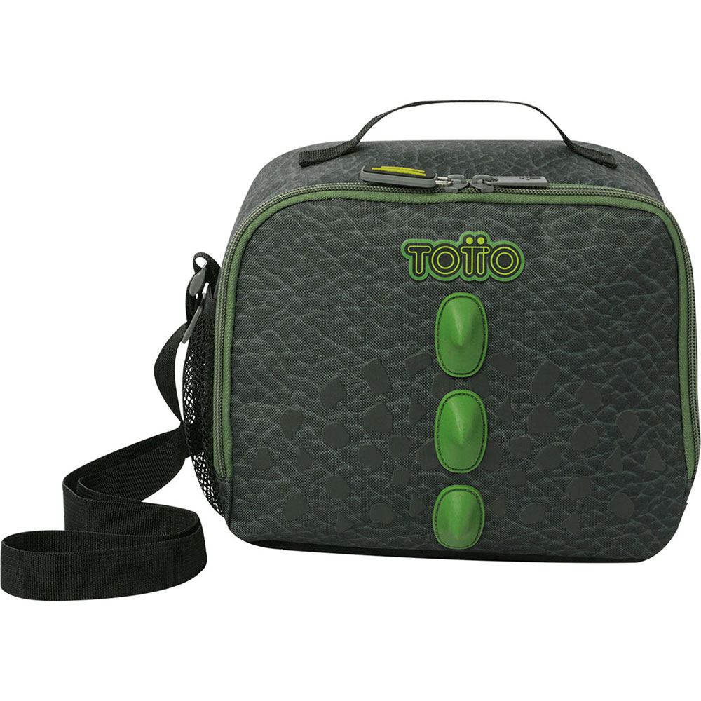 Lonchera Escolar Totto Aj61 Dinoland Grisemana A La Vista Erde