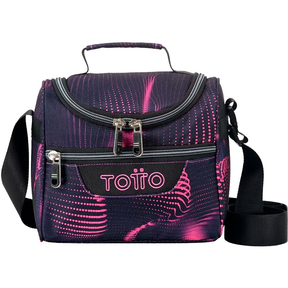 Lonchera Escolar Totto Pizarra 3Qr Marino | Papelería Lumen