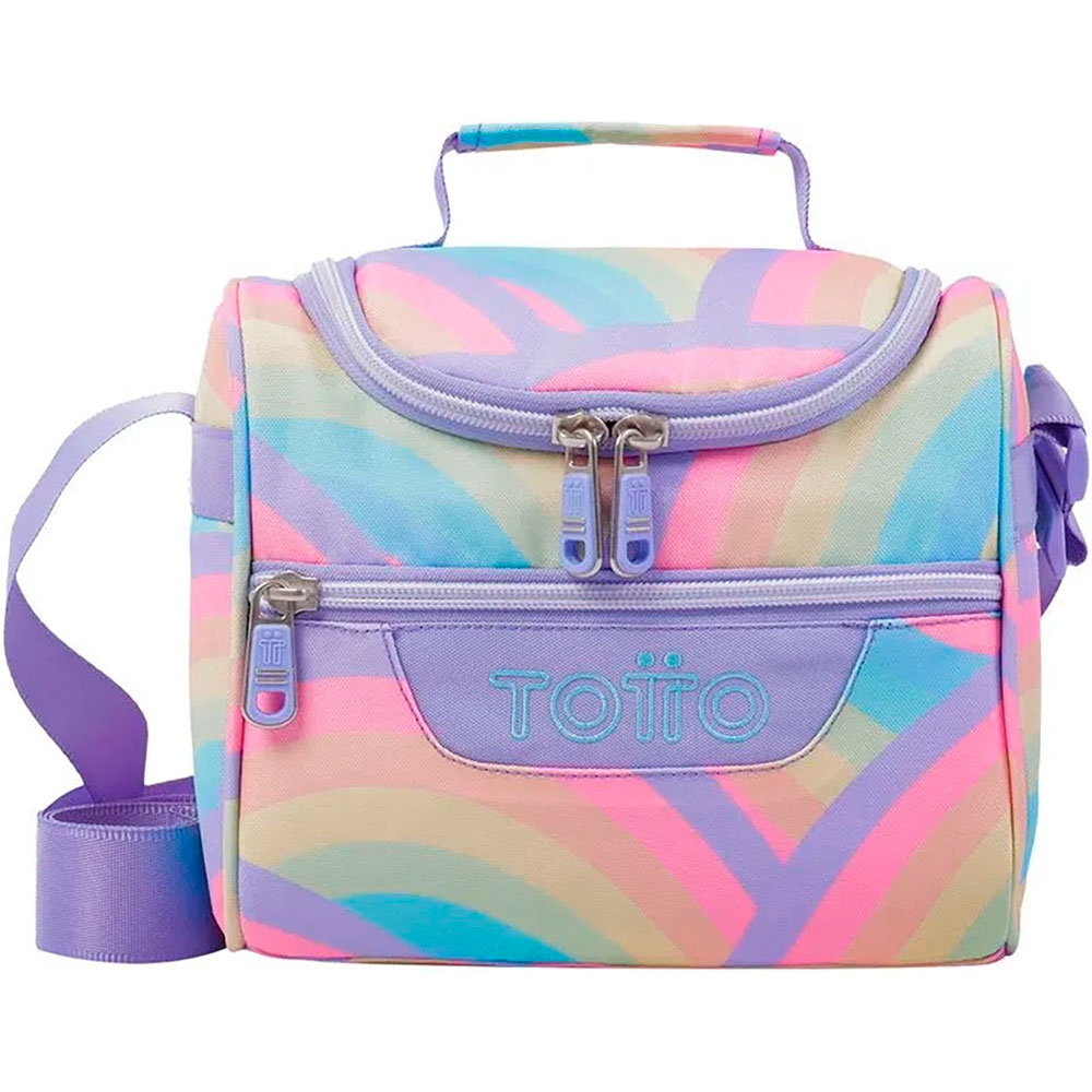 Lonchera Escolar Totto Pizarra 3Qs Multicolor | Papelería Lumen