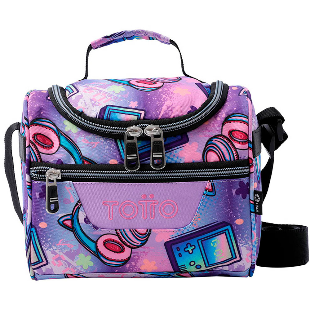 Lonchera Escolar Totto Pizarra 4Qh Morado | Lumen