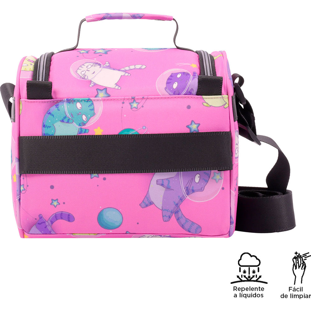 Lonchera escolar Totto Pizarra 9I9 rosa