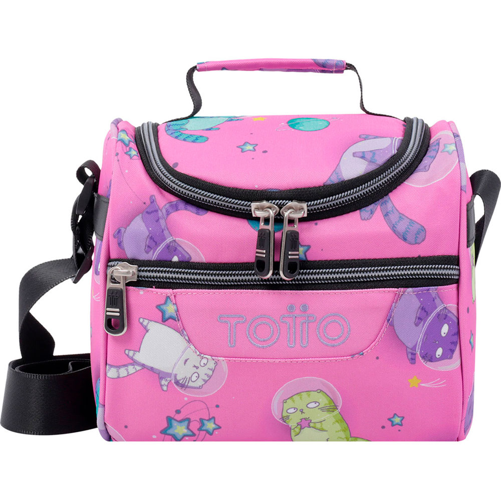 Lonchera Escolar Totto Pizarra 9I9 Rosa | Papelería Lumen