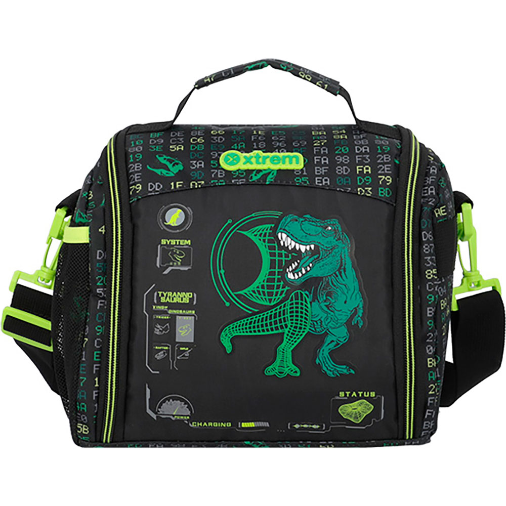 Lonchera escolar Xtrem Newbreak Green Dino