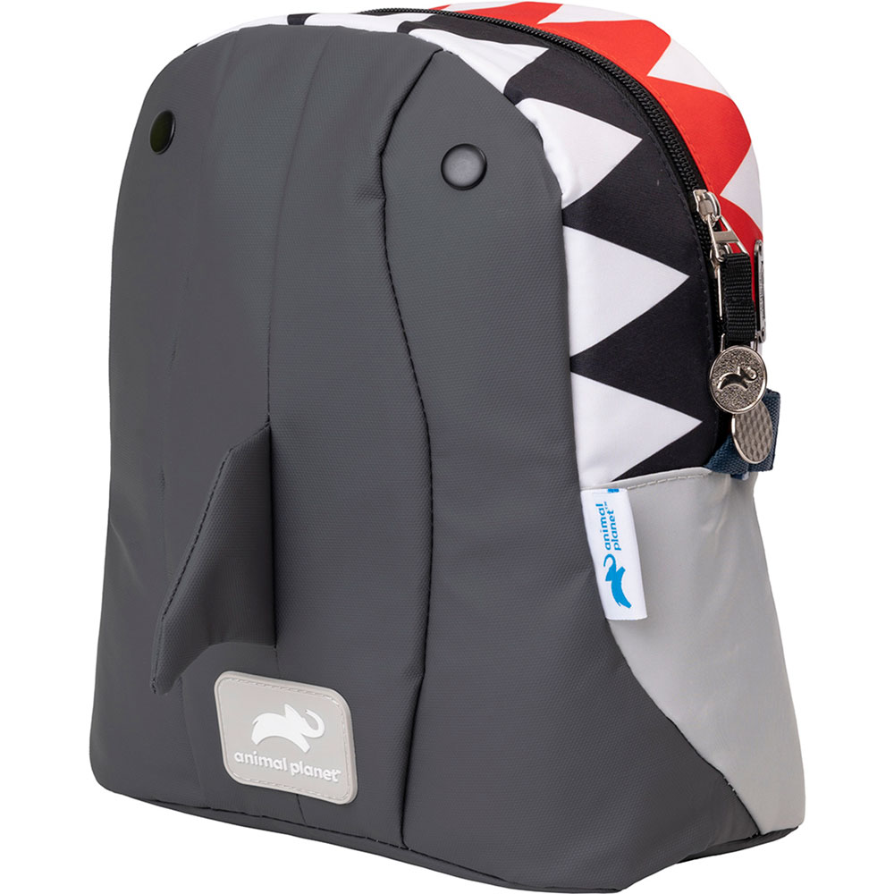 Lonchera escolar Yadatex ANP013 Animal Tiburón gris