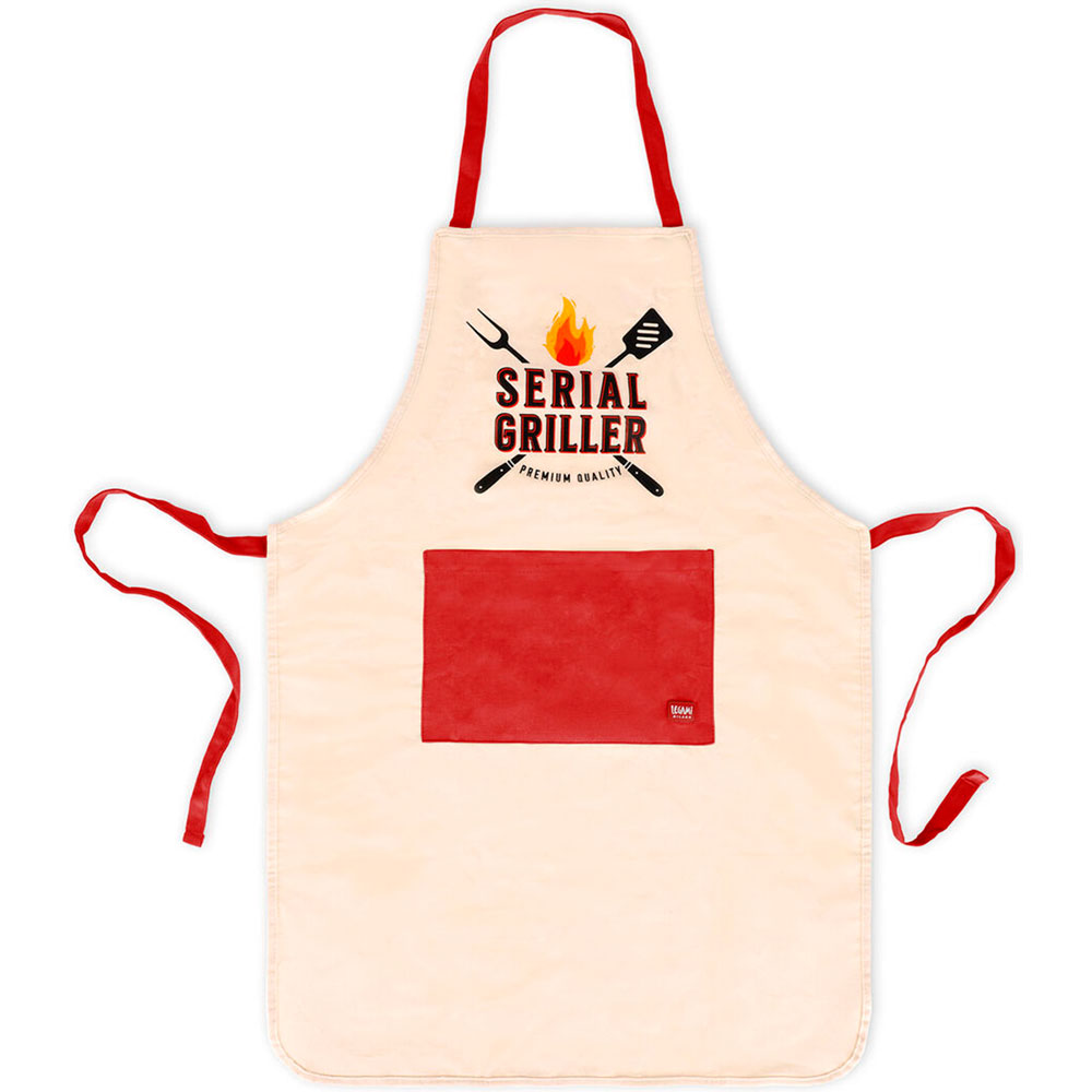 Mandil Súper Chef Marca Legami con Diseño de Parrillero | Lumen