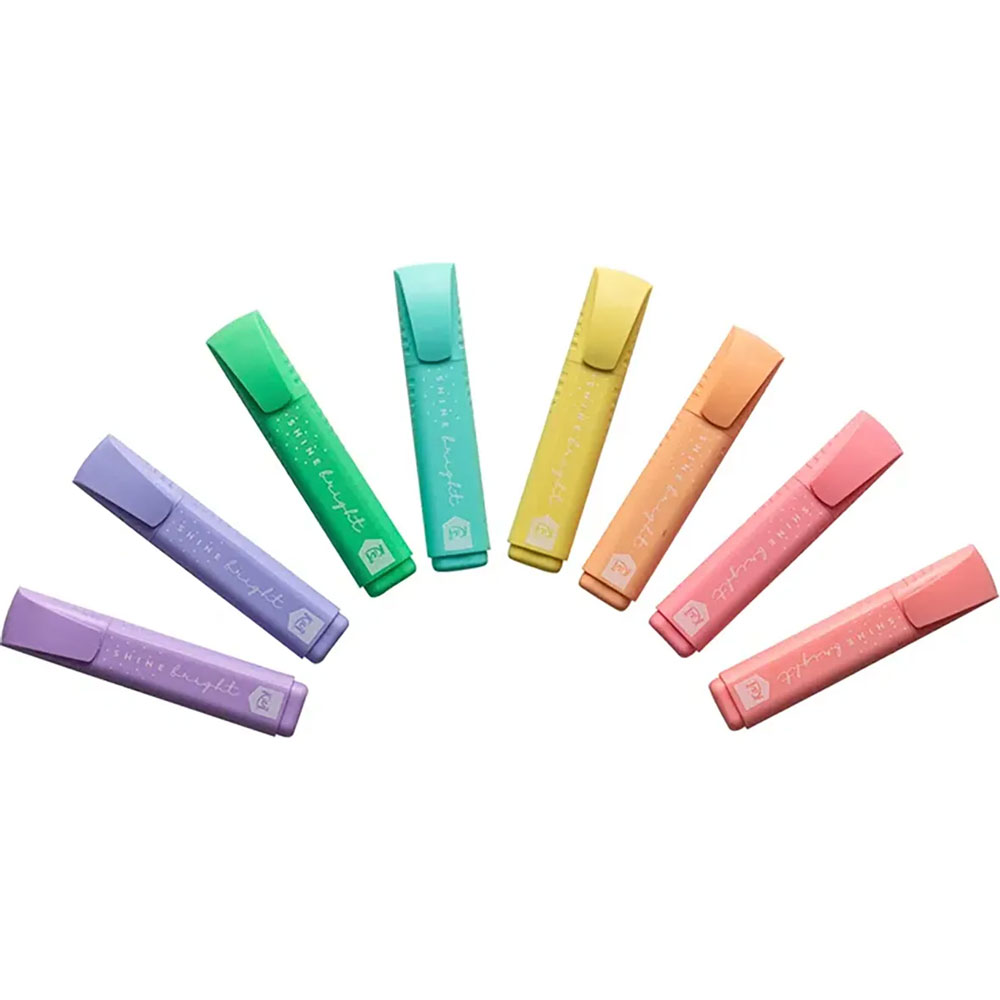 Marca textos Norma Kiut pastel con 8 piezas