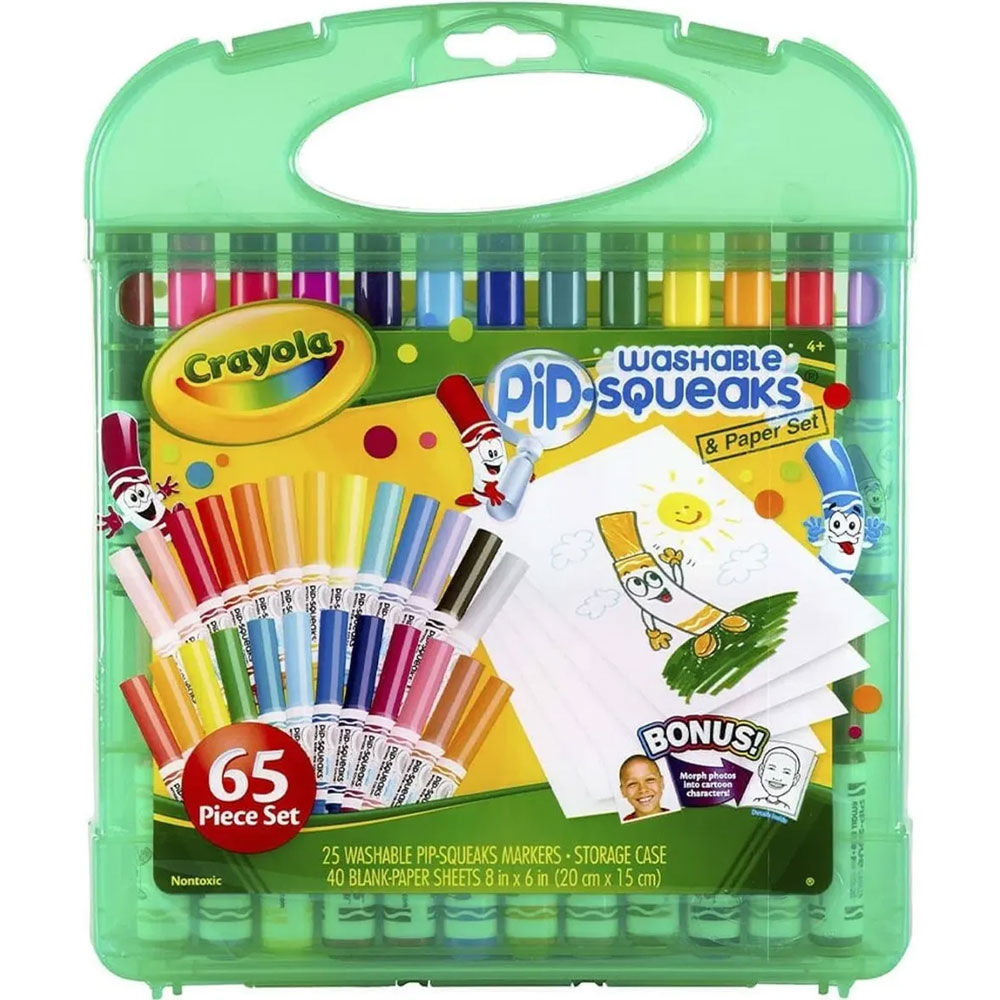 Marcador escolar Crayola Pip Squeak con 25 piezas | Lumen