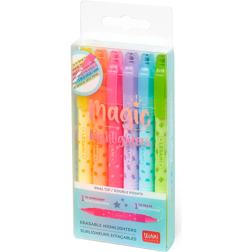 Marcador Legami Eh0001 Fluorescentes Borra Con 6 Piezas | Lumen