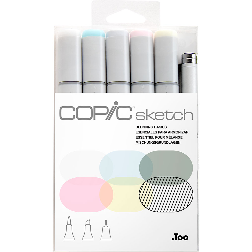 Marcador para armonizar con 6 piezas Copic Sketch | Papelería Lumen