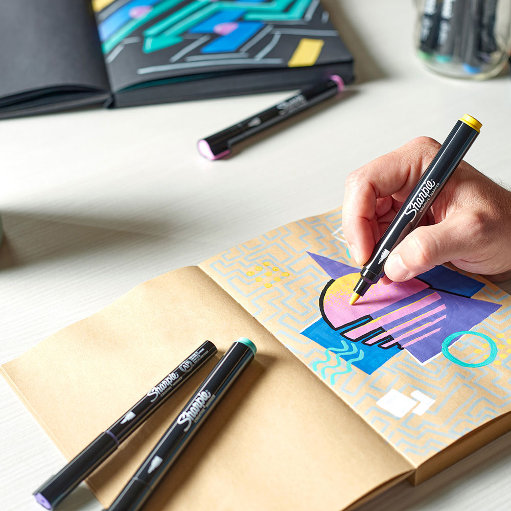 Marcadores Sharpie Acrilicos Punta Bala Surtidos Con 5 Piezas ...