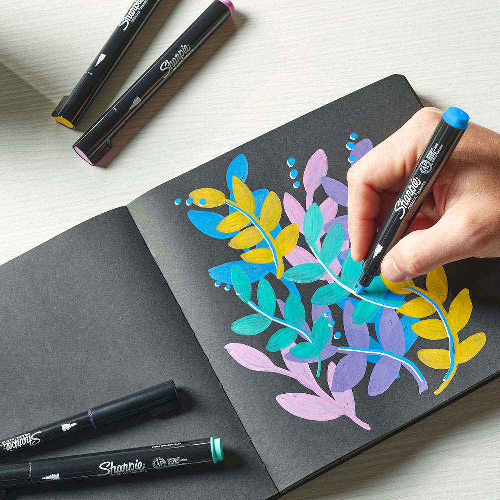 Marcadores Sharpie Acrilicos Punta Bala Surtidos Con 5 Piezas ...