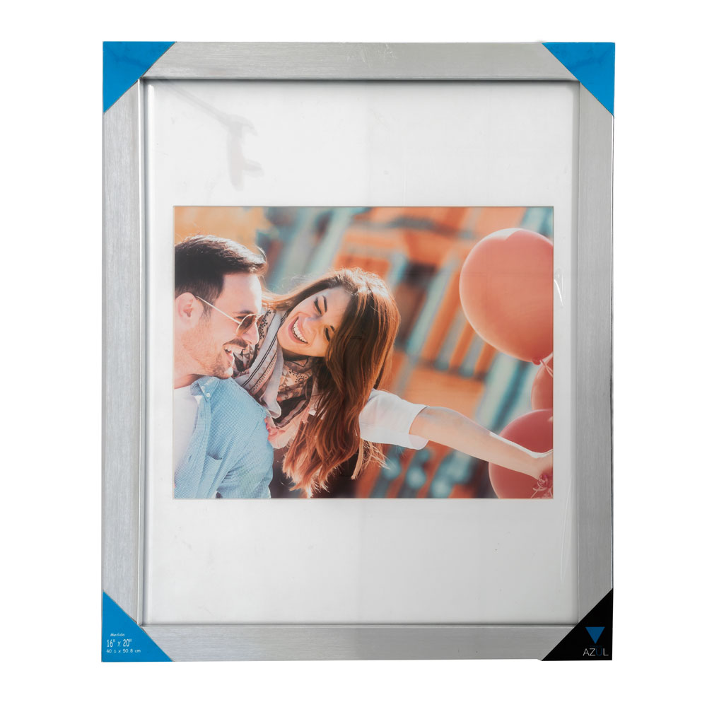 Marco Abc 13-1 1 Ventana 40.6X50.8Cm Plata | Papeleria Lumen