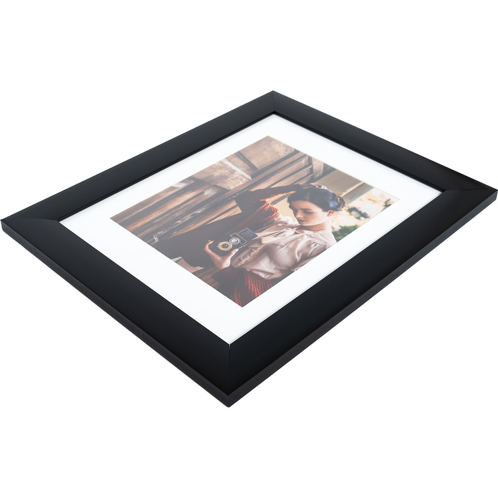 Marco Abc-22 1 ventana 27.5x35.5cm negro | Lumen