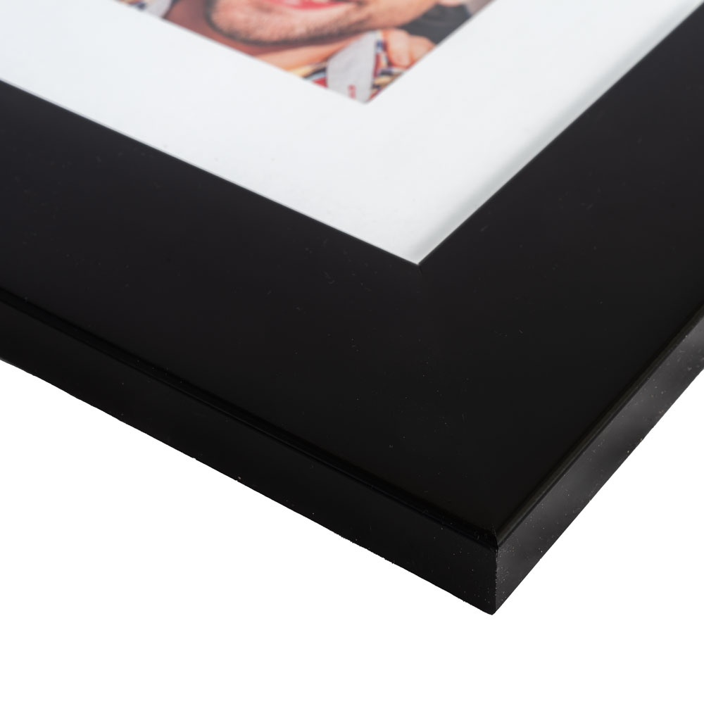 Marco Abc-22 3 Ventanas 25.4x50.8cm Negro