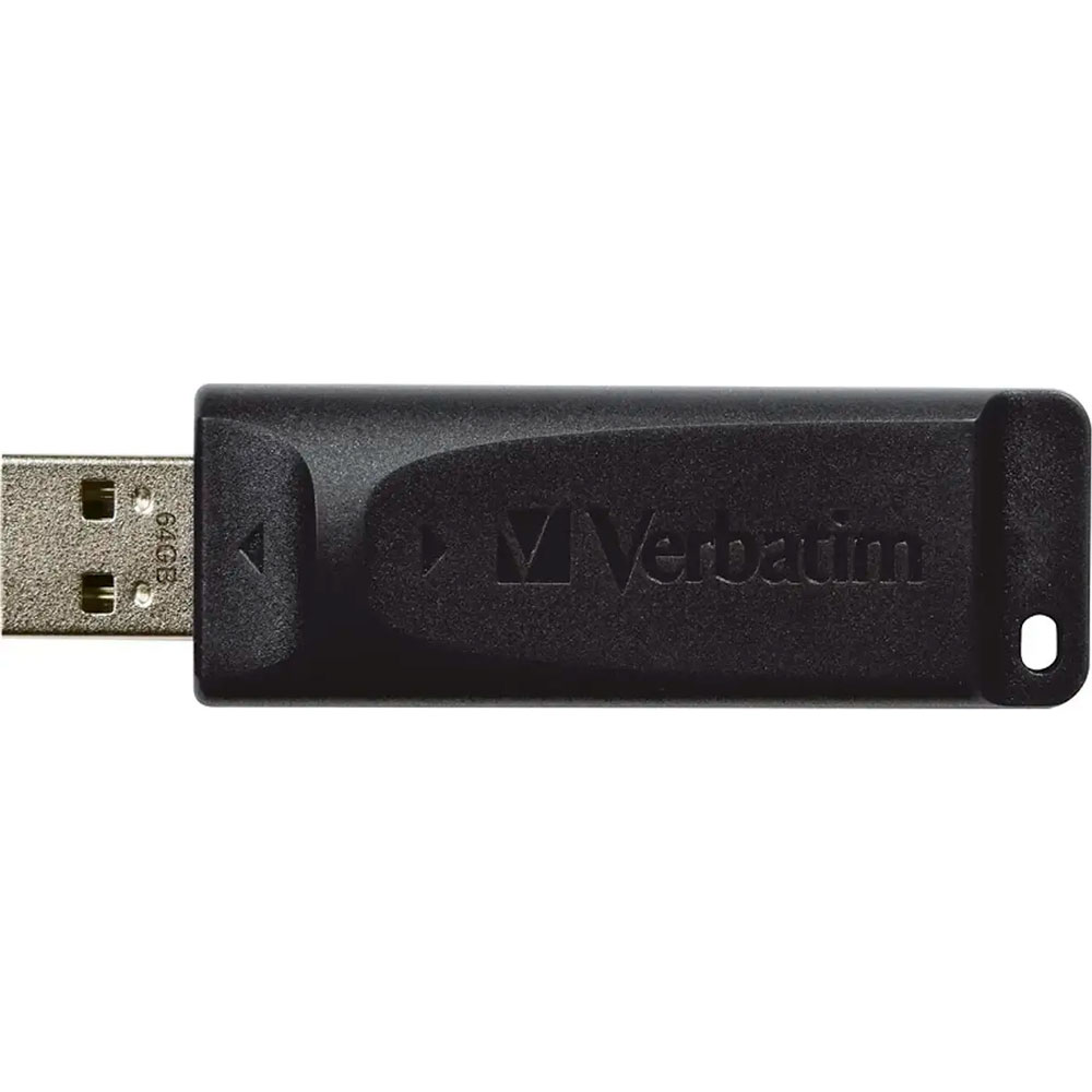 Memoria Usb Verbatim Slider 64Gb Usb 2.0 Negro | Papelería Lumen