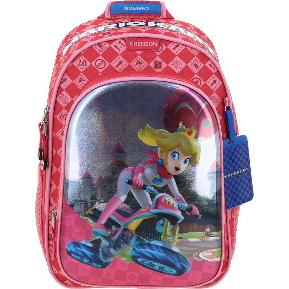 Mochila Escolar Mario Bros Peam Rosa Chenson | Lumen