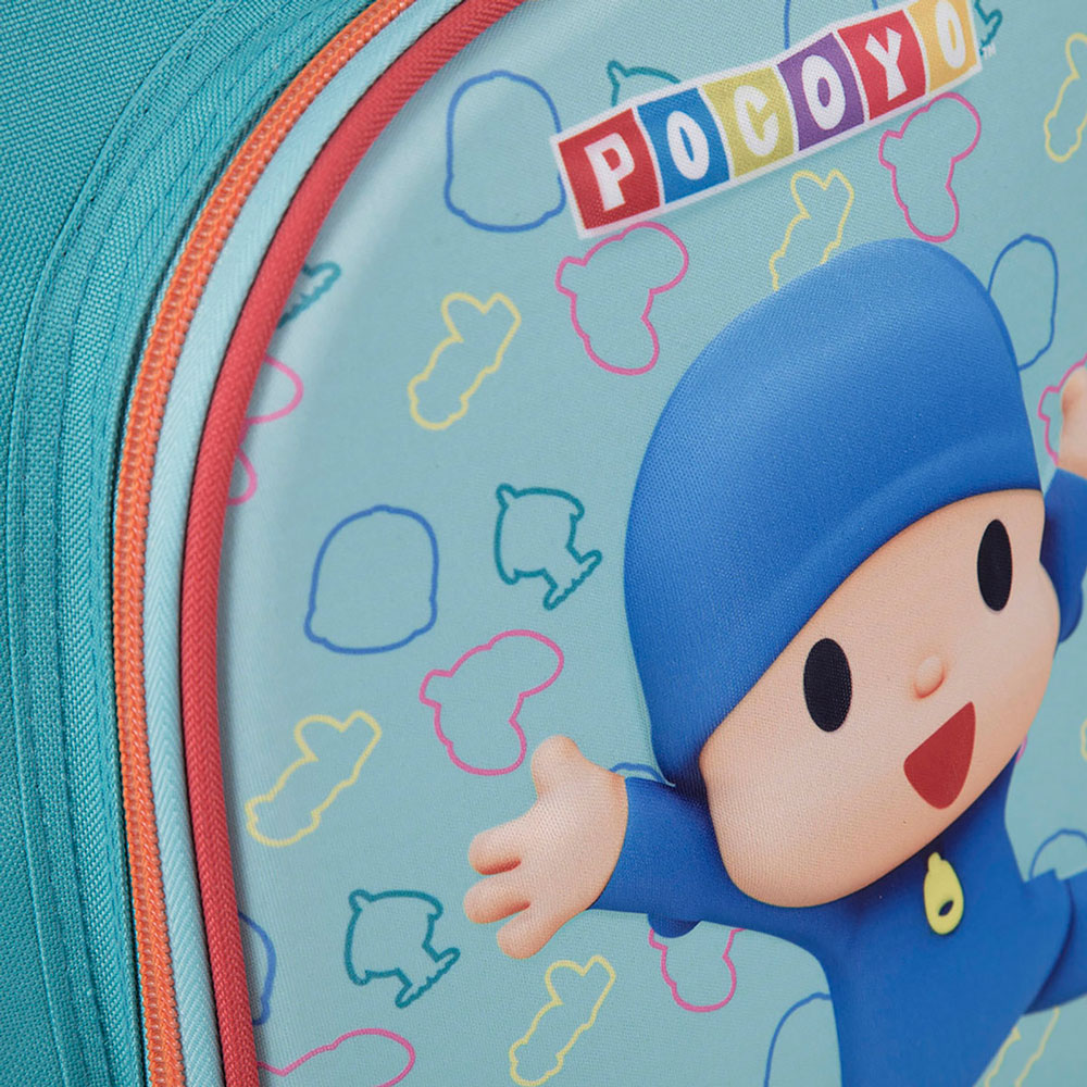 Mochila escolar Chenson PY65688-G Pocoyo verde | Lumen