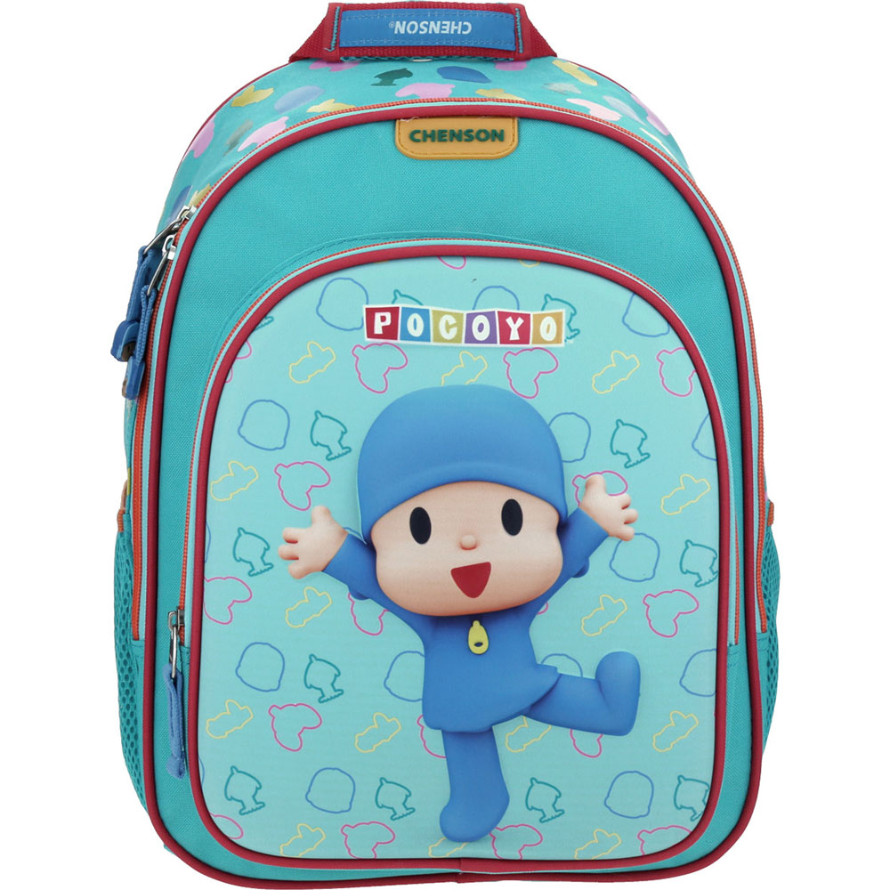 Mochila escolar Chenson PY65688-G Pocoyo verde | Lumen