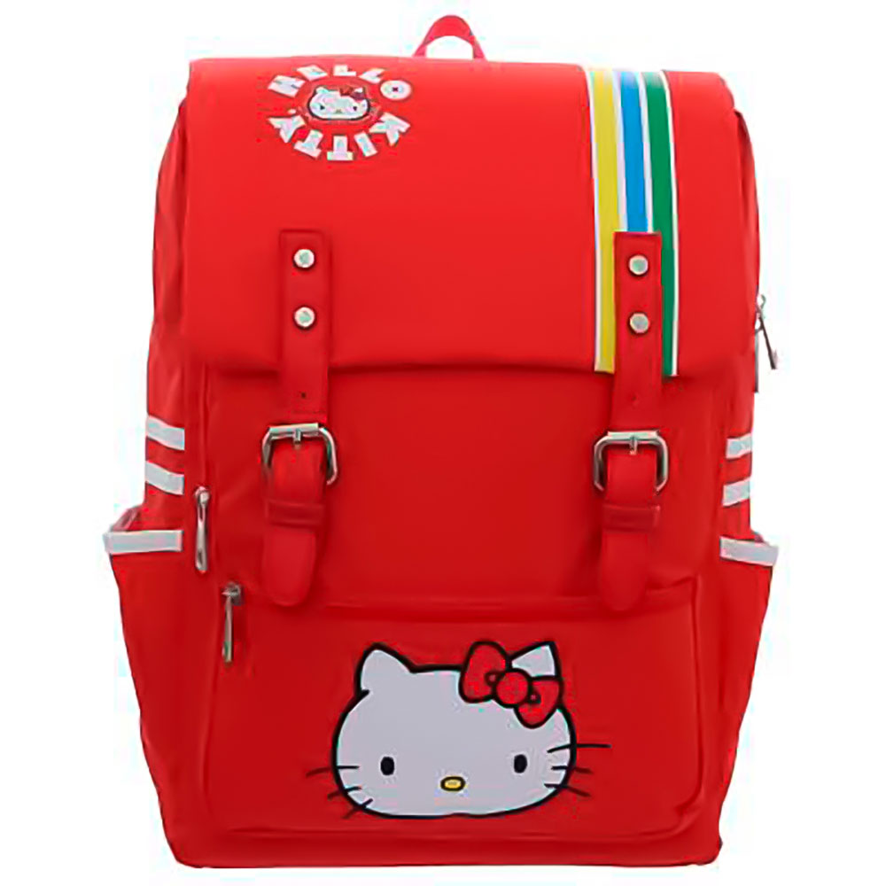 Mochila Escolar Hello Kitty Ruz Roja