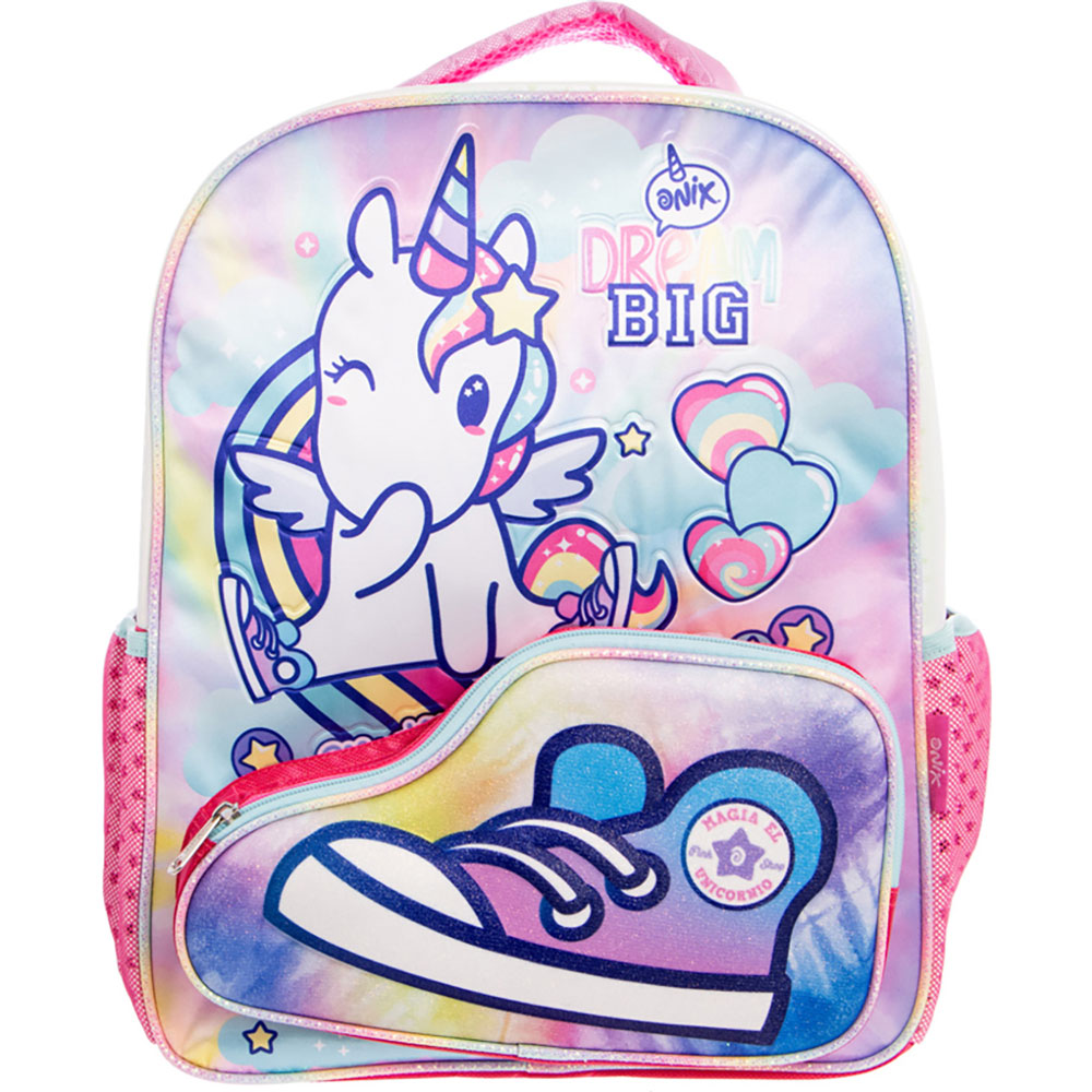Mochila Escolar Onix Ruz Rosa/Lila | Lumen
