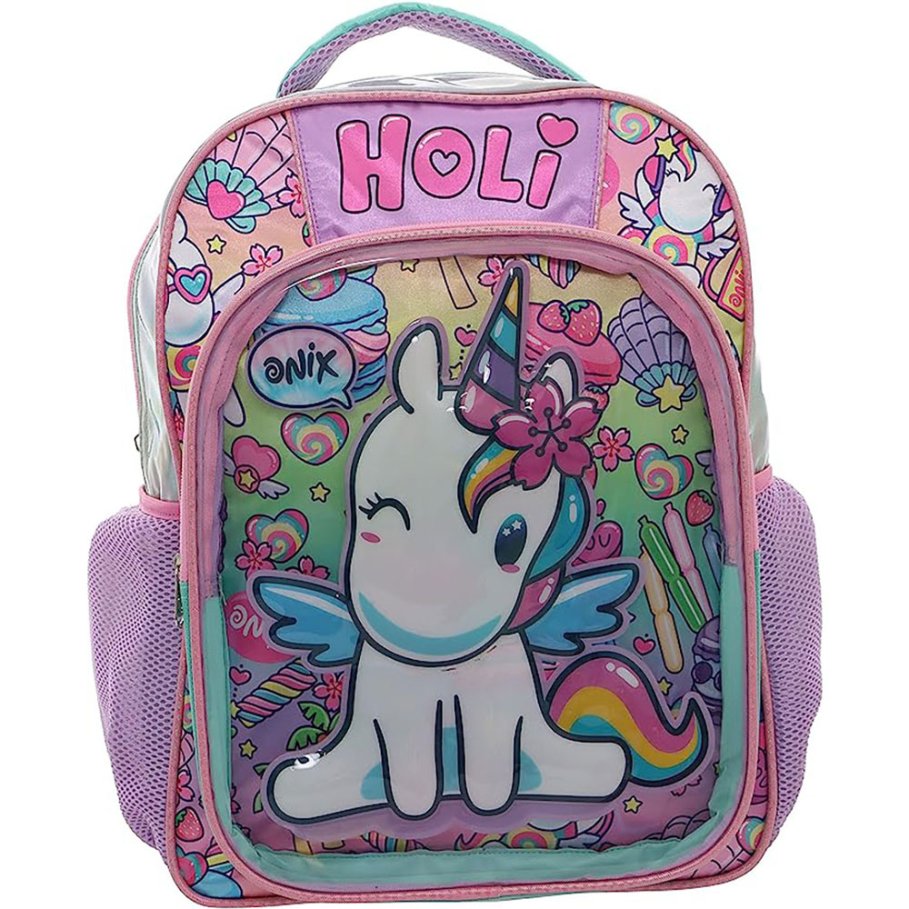 Mochila escolar Ruz Onix Onix lila/aqua | Papelería Lumen