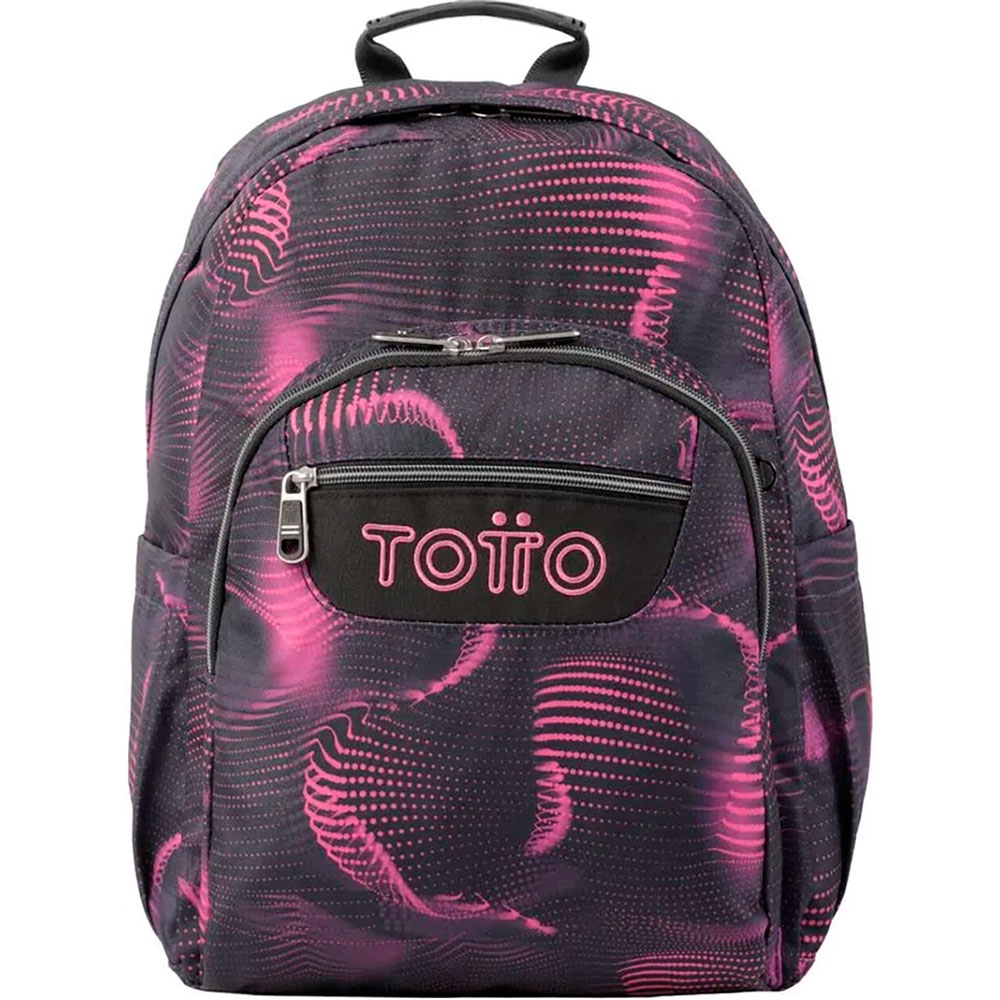 Mochila escolar Totto Acuarela 3QR marino | Papelería Lumen