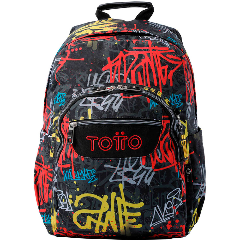 Mochila Escolar Totto Acuarela 6Cs Multicolor | Lumen