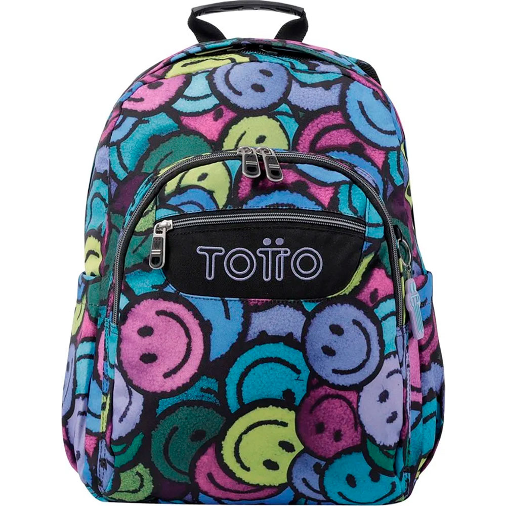 Mochila escolar Totto Acuarela 6JR multicolor | Papelería Lumen