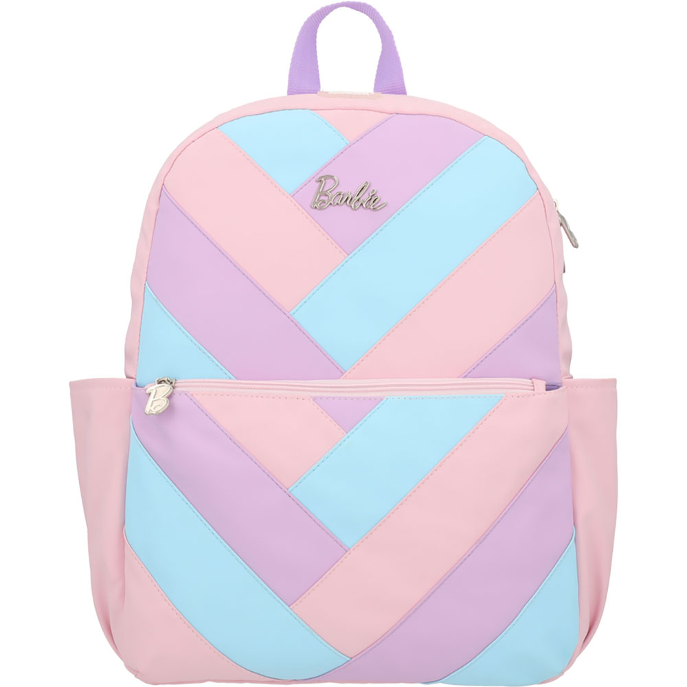 Mochila Escolar Yadatex Barbie BRB109 Rosa
