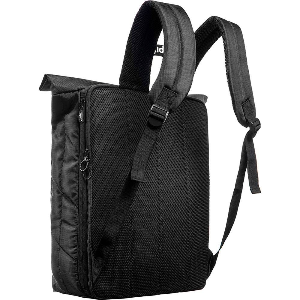 Mochila Escolar Zipit Puffer Bp Negro/Azul