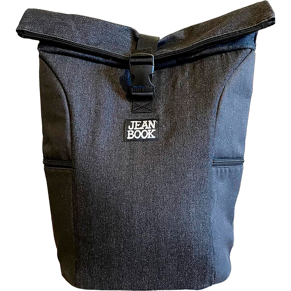 Mochila juvenil Norma Jean Book Gray grande | Papelería Lumen