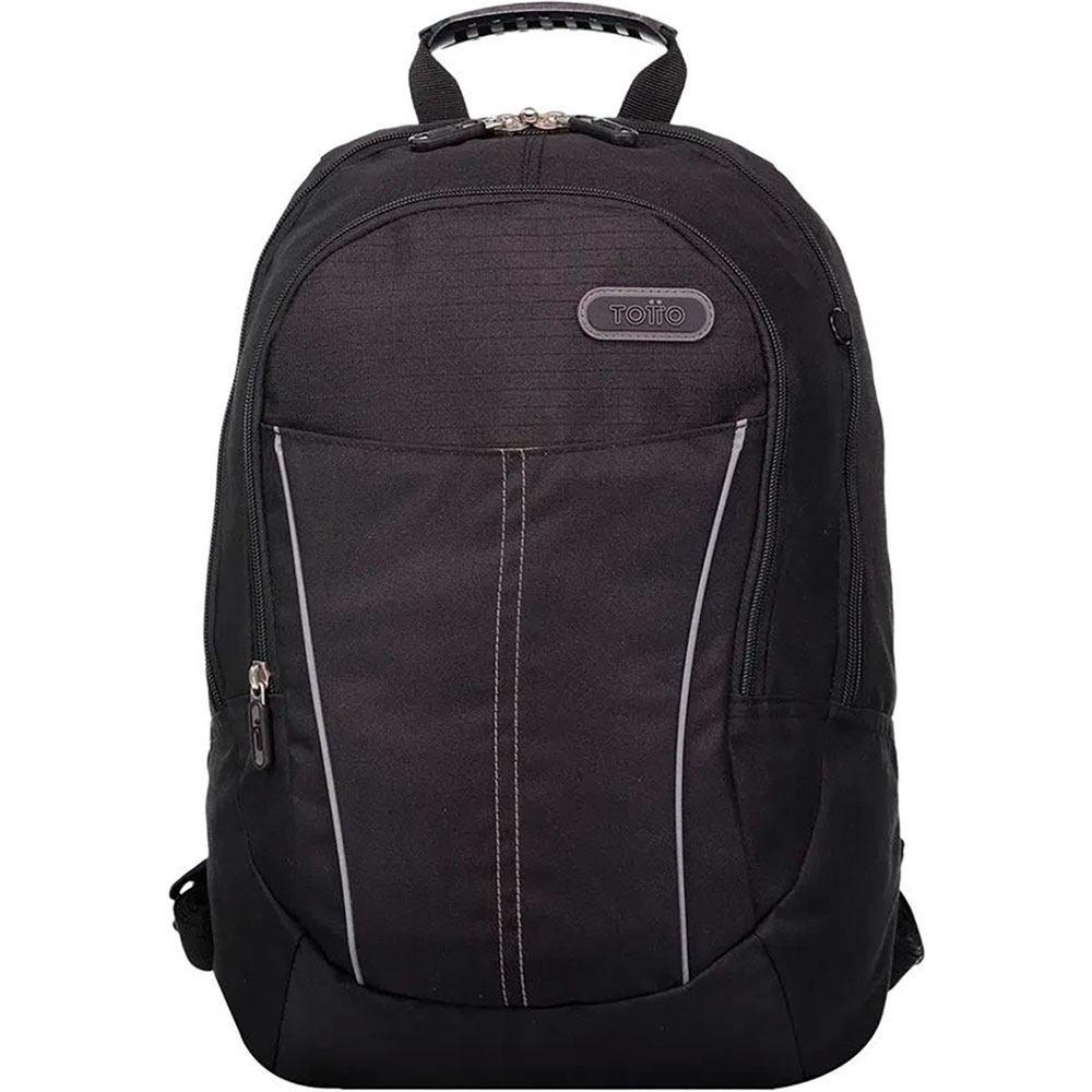Mochila juvenil Totto Arvar N02 negro | Papelería Lumen