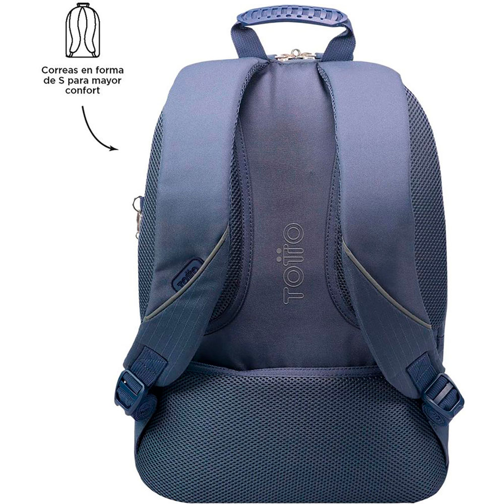 Mochila juvenil Totto Arvar Z8D azul