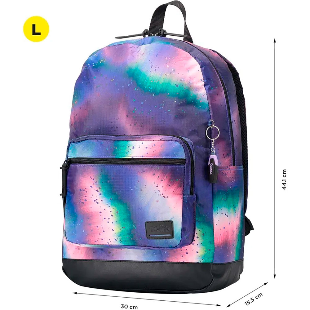 Mochila juvenil Totto Tocax 6JL azul