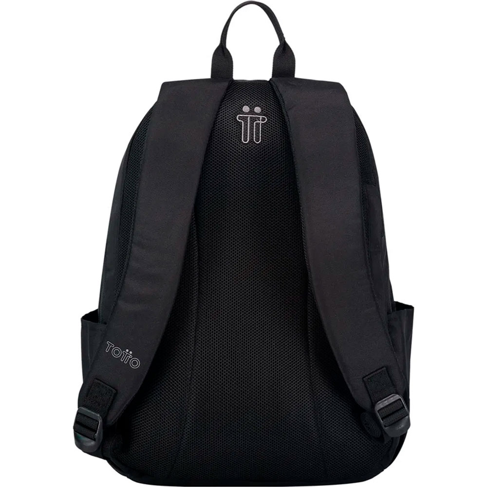 Mochila juvenil Totto Trik M N01 Bp negro