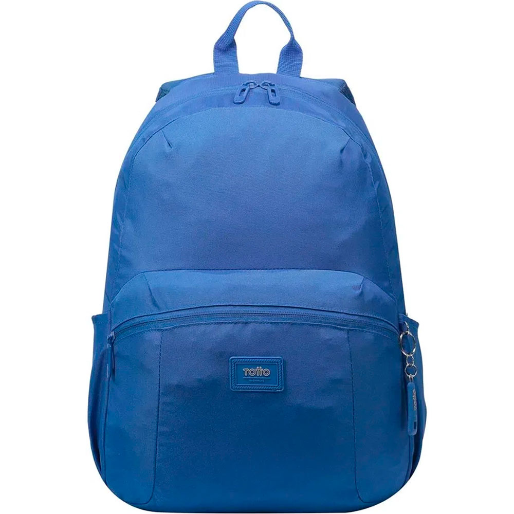 Mochila juvenil Totto Trik M Z1V Bp azul | Papelería Lumen