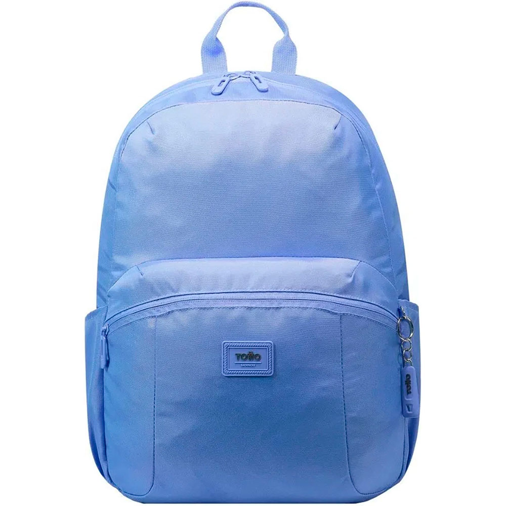 Mochila juvenil Totto Trik Z8T azul | Papelería Lumen