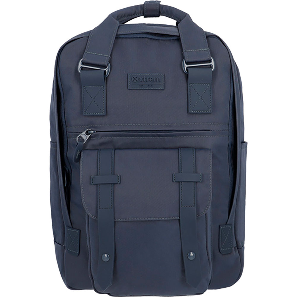 Mochila Juvenil Xtrem Portland Azul Marino | Lumen