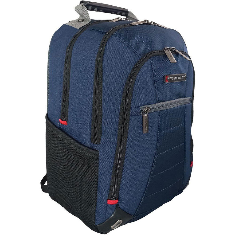 Mochila Swiss Mobility Olt 17 Pulgadas azul | Papelería Lumen