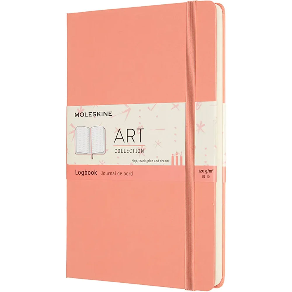 Moleskine Libreta 13X21Cm Hoja De Puntos Pasta Dura Color Coral ...