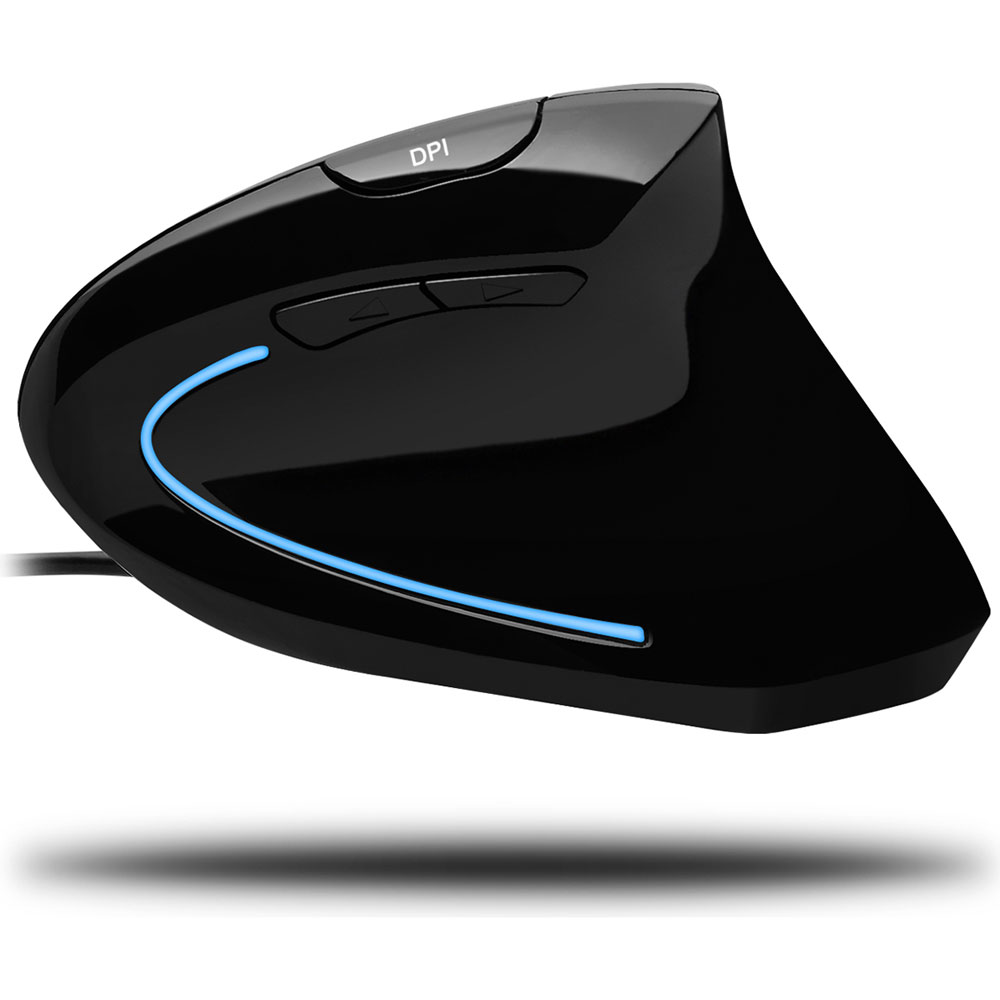 MOUSE ADESSO WIR VERTICAL ERGO OPT USB NEGRO | Papelería Lumen